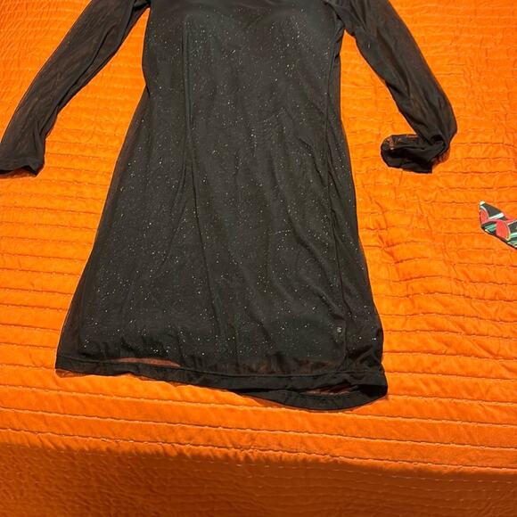 Klassy Network | Dresses | Klassy Network Black Sheath Dress With ...
